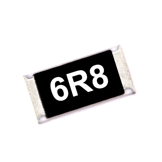 6r8 (250 UNIDADES) Resistor Smd 6.8 Ohms 1206 ( 3.2MMX1.6MM ) 6r8 | Shopee Brasil