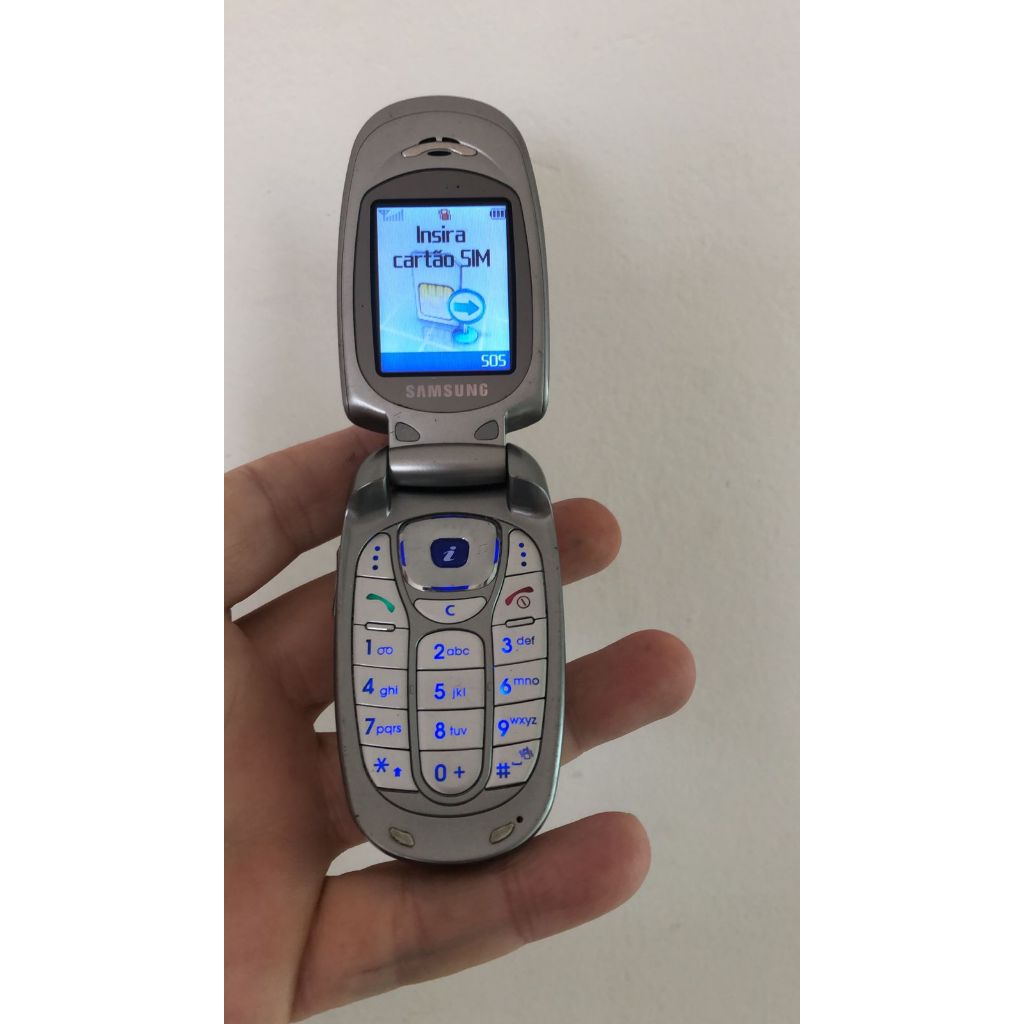 celular samsung x480 desbloqueado bateria nova raro... | Shopee Brasil