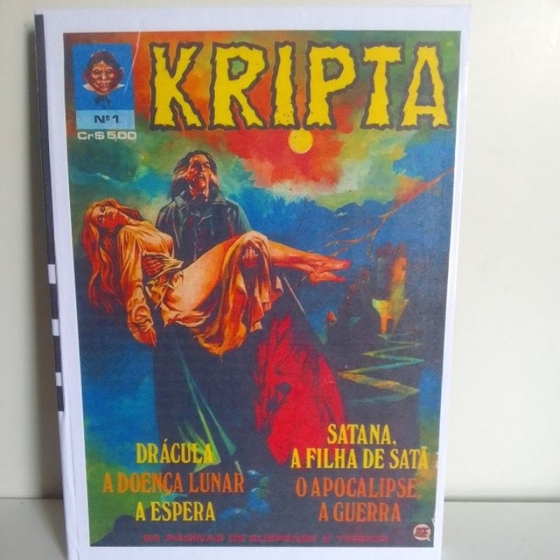 HQ Kripta 1 e 2+Capa Dura-FAC-SIMILE | Shopee Brasil