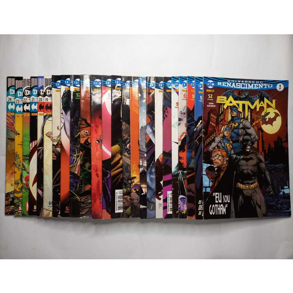 Universo DC Batman 1 a 58 Completo Panini 2017 Excelentess 47 a 58 Capa ...