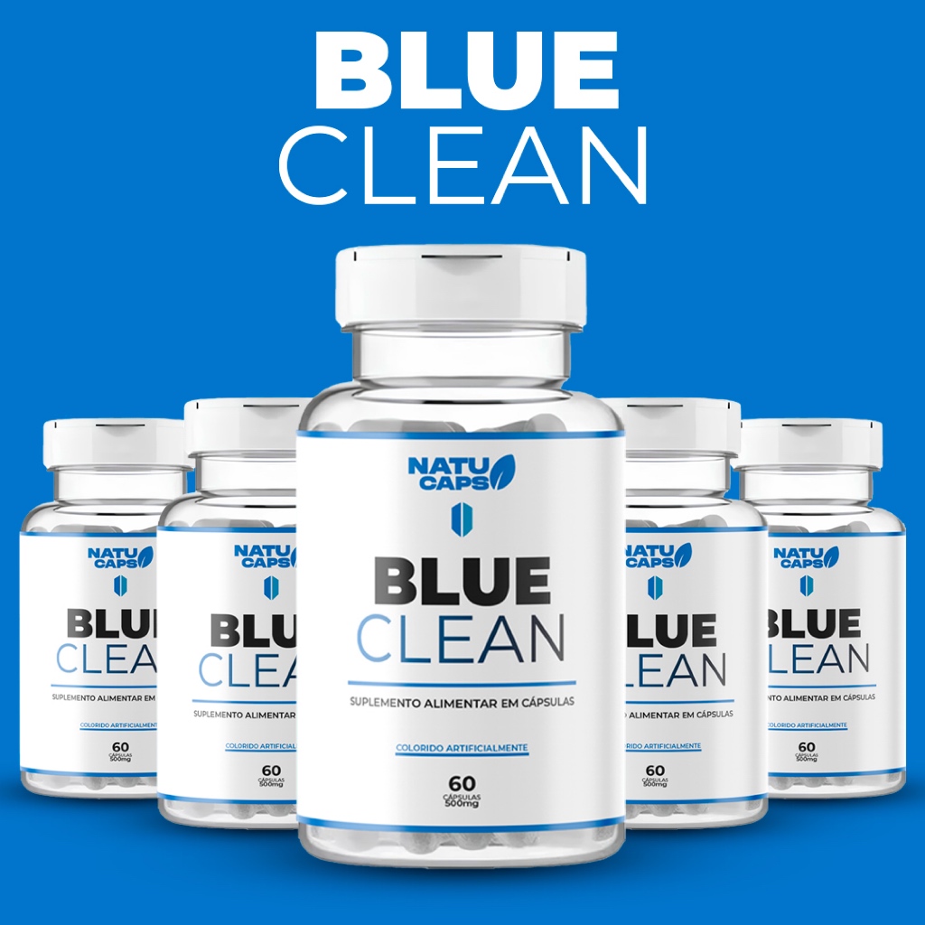Leve 5 Pague 3 Un Blue Clean Original - 300 Cápsulas - Envio Imediato ...