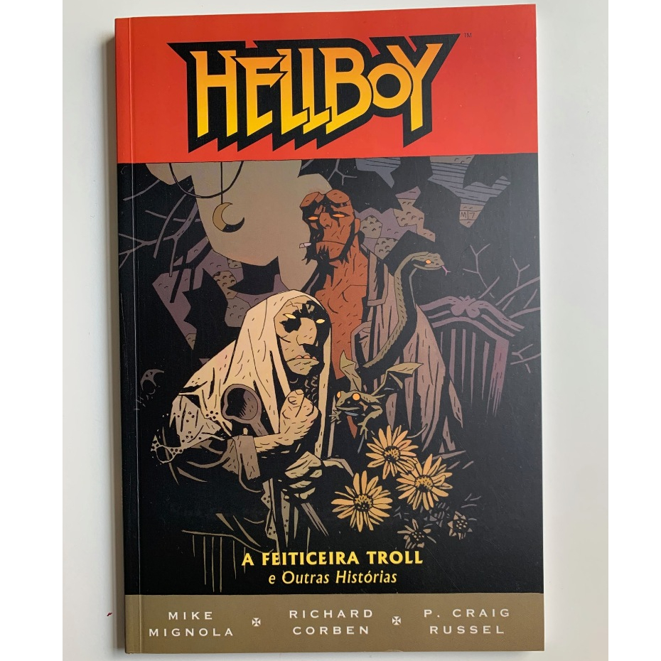 Hellboy - A Feiticeira Troll e Outras Histórias - ( Mythos ) Capa ...