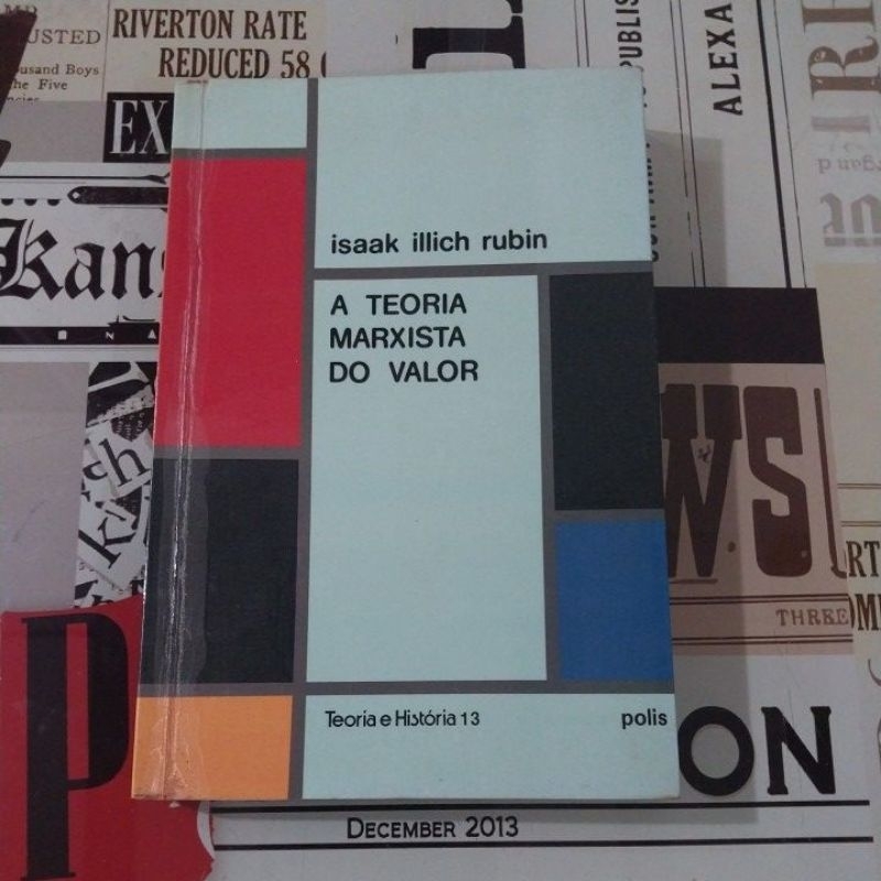 A Teoria Marxista do Valor - Isaak Illich Rubin | Shopee Brasil