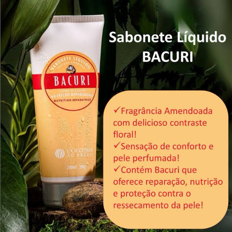 Sabonete Líquido Textura Cremosa Bacuri 200ml | Shopee Brasil