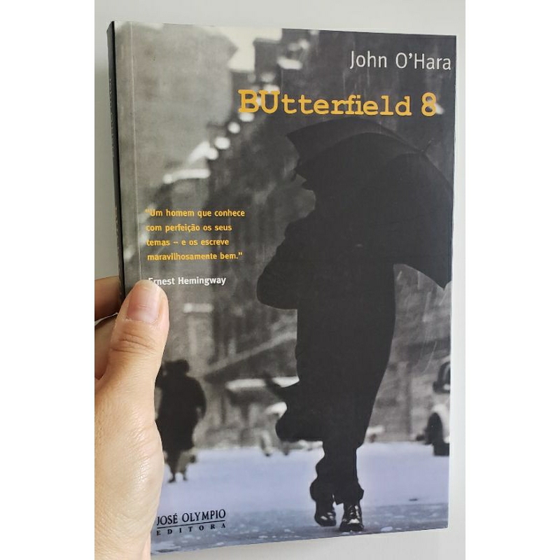 Livro BUtterfield 8 - John O'Hara | Shopee Brasil