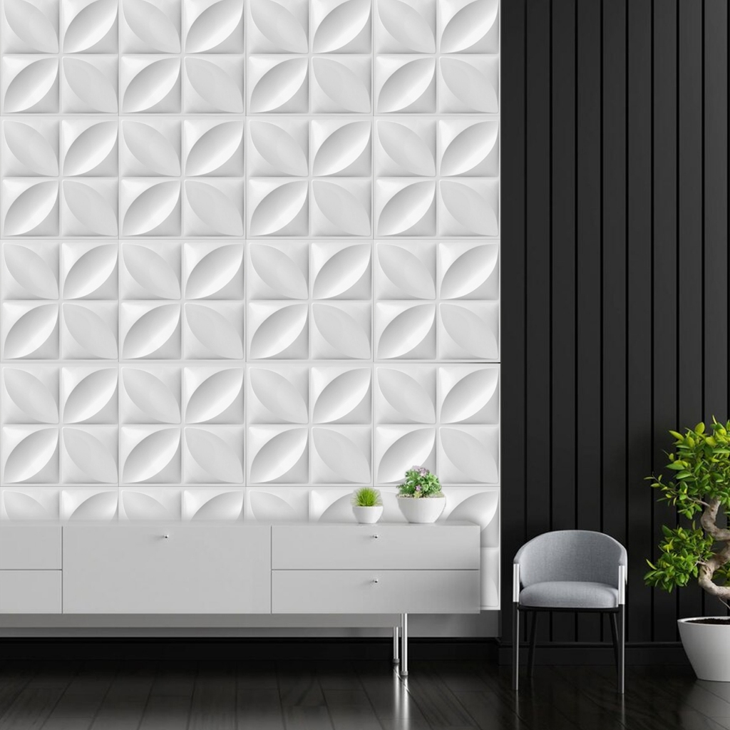 KIT 100 PLACAS PVC 3D REVESTIMENTO DE PAREDE - ENVIO ULTRA RÁPIDO ...