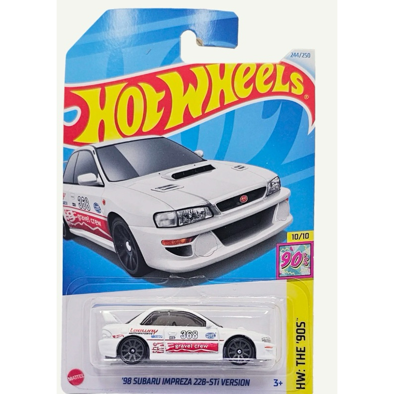 Hot Wheels 98 Subaru Impreza 22b Sti - Version 244/250 - 10/10 | Shopee Brasil