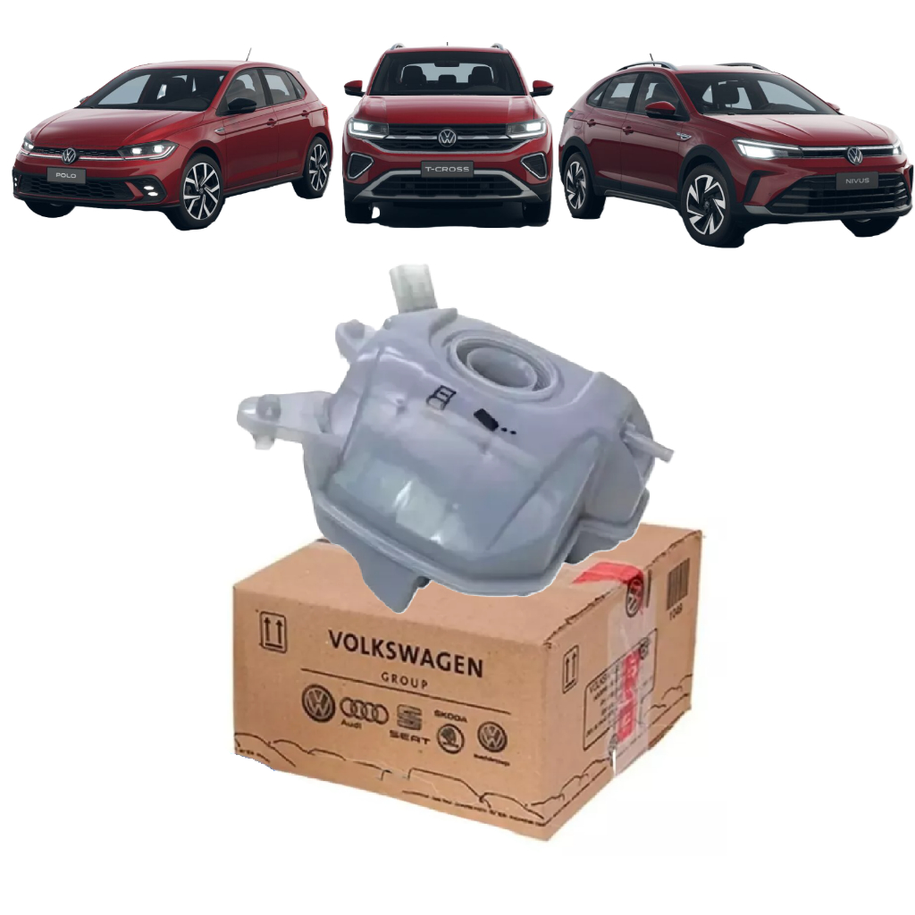 Reservatório Água Radiador VW Polo T-Cross Virtus Original 2Q0121407 ...