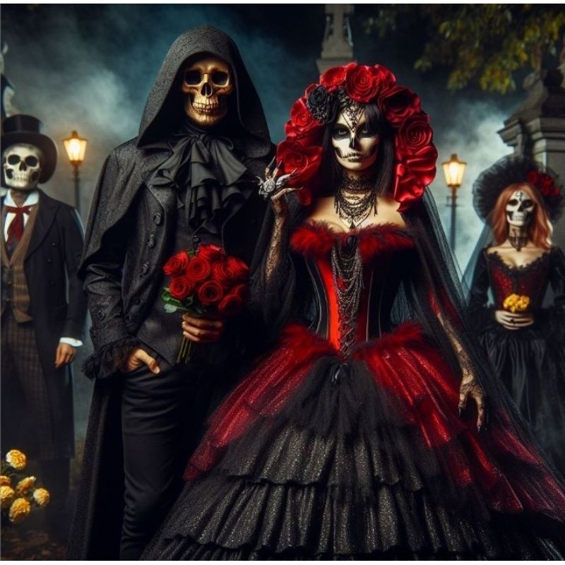 Quadro Exu Caveira,Rosa Caveira,João Caveira e Pomba gira das Sete Caveiras | Shopee Brasil