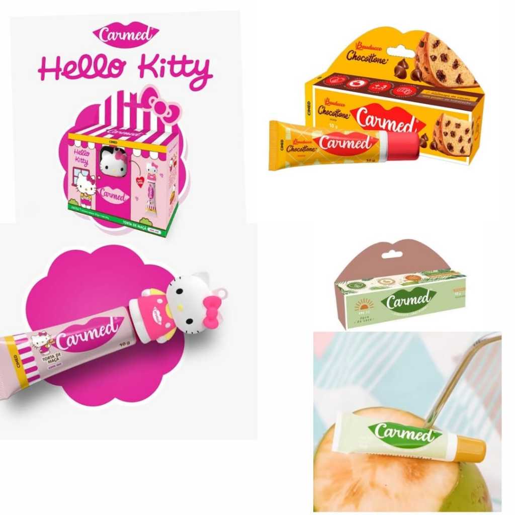Carmed Agua de coco Hello Kitty Chocottone KIT - Agua + Kitty + Chocottone | Shopee Brasil