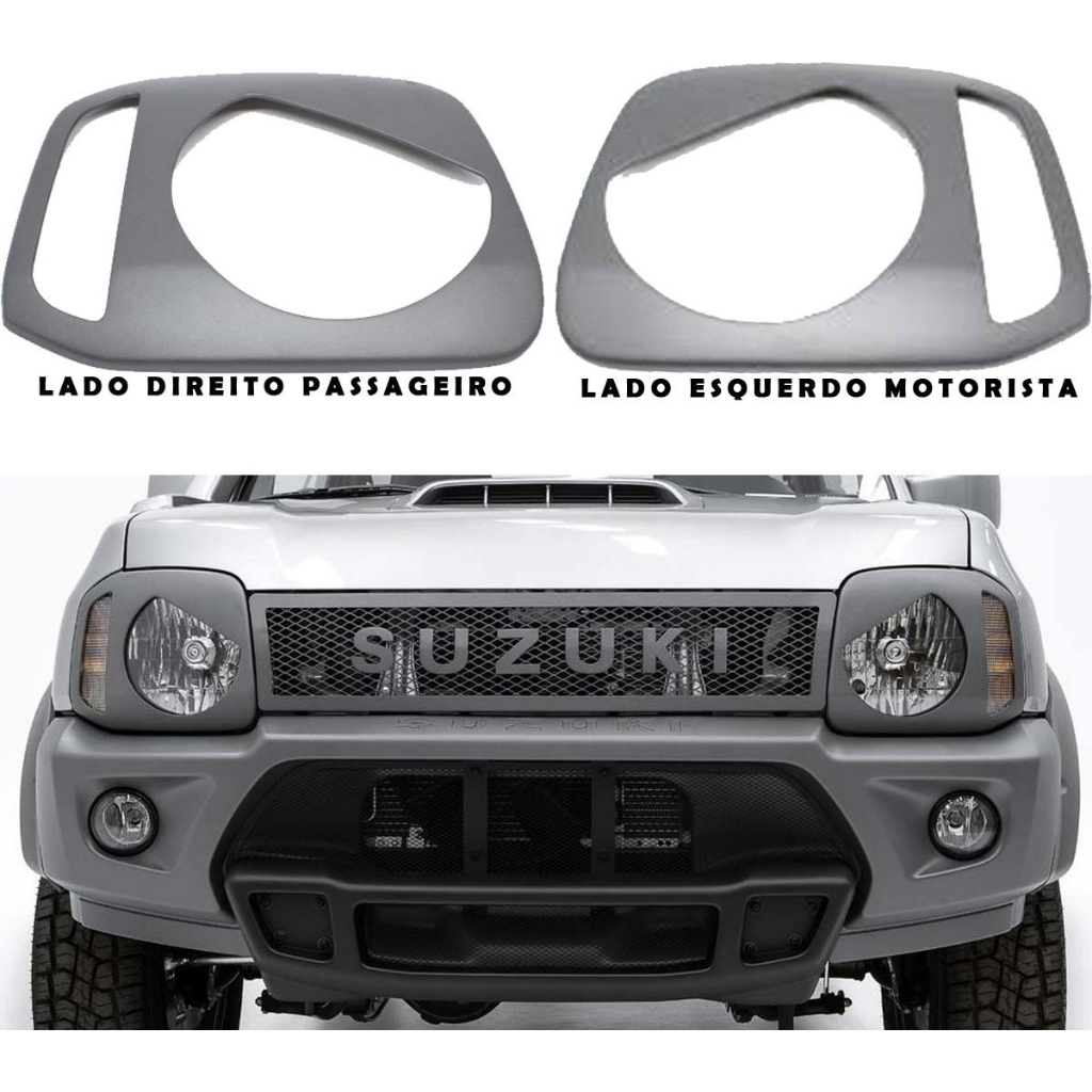 Kit Mascara Farol Bad Boy Suzuki Jimny 4all 4sun 4sport 4work 4work OffRoad | Shopee Brasil