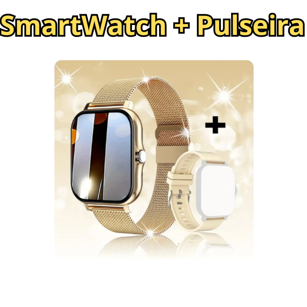Relogio Smartwatch Feminino A Prova d Agua Inteligente Fitness ...