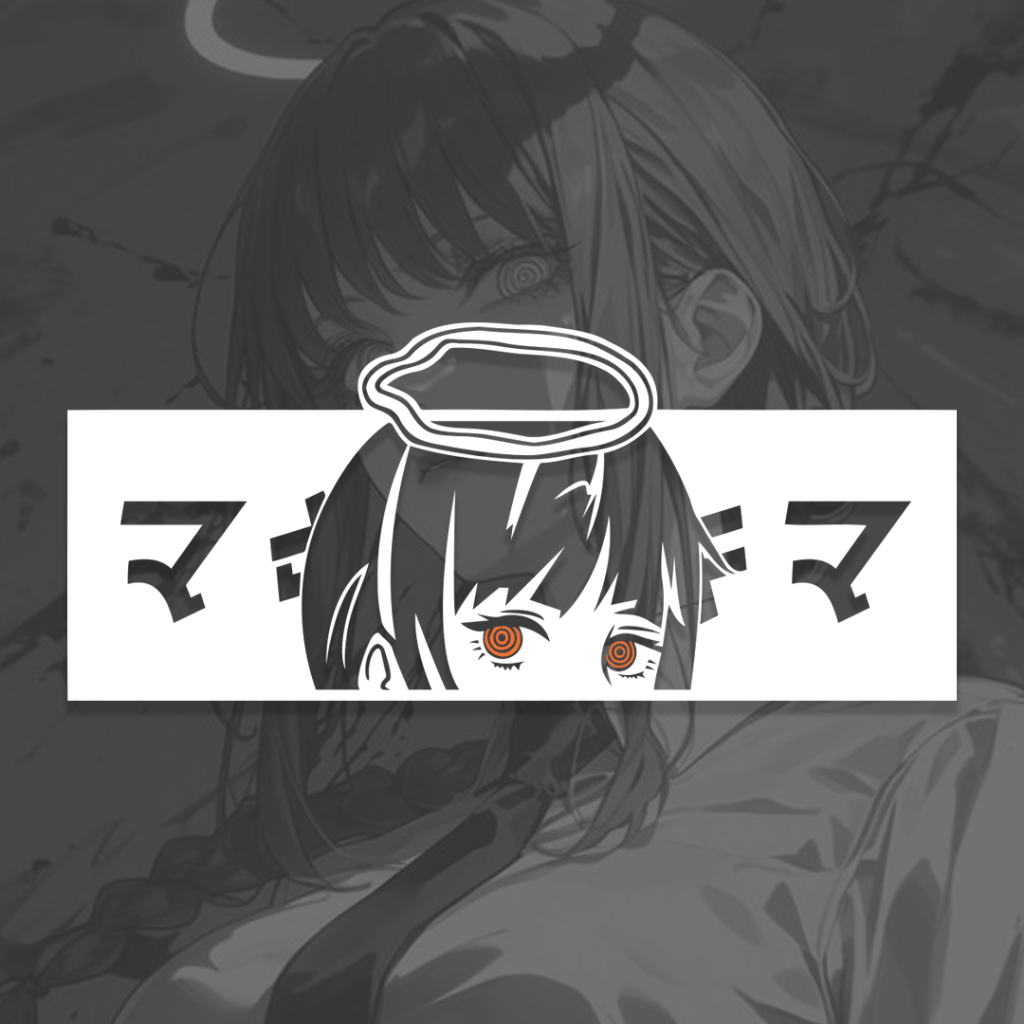 Adesivo Makima Angel Devil PC Gabinete Horizon Anime | Shopee Brasil
