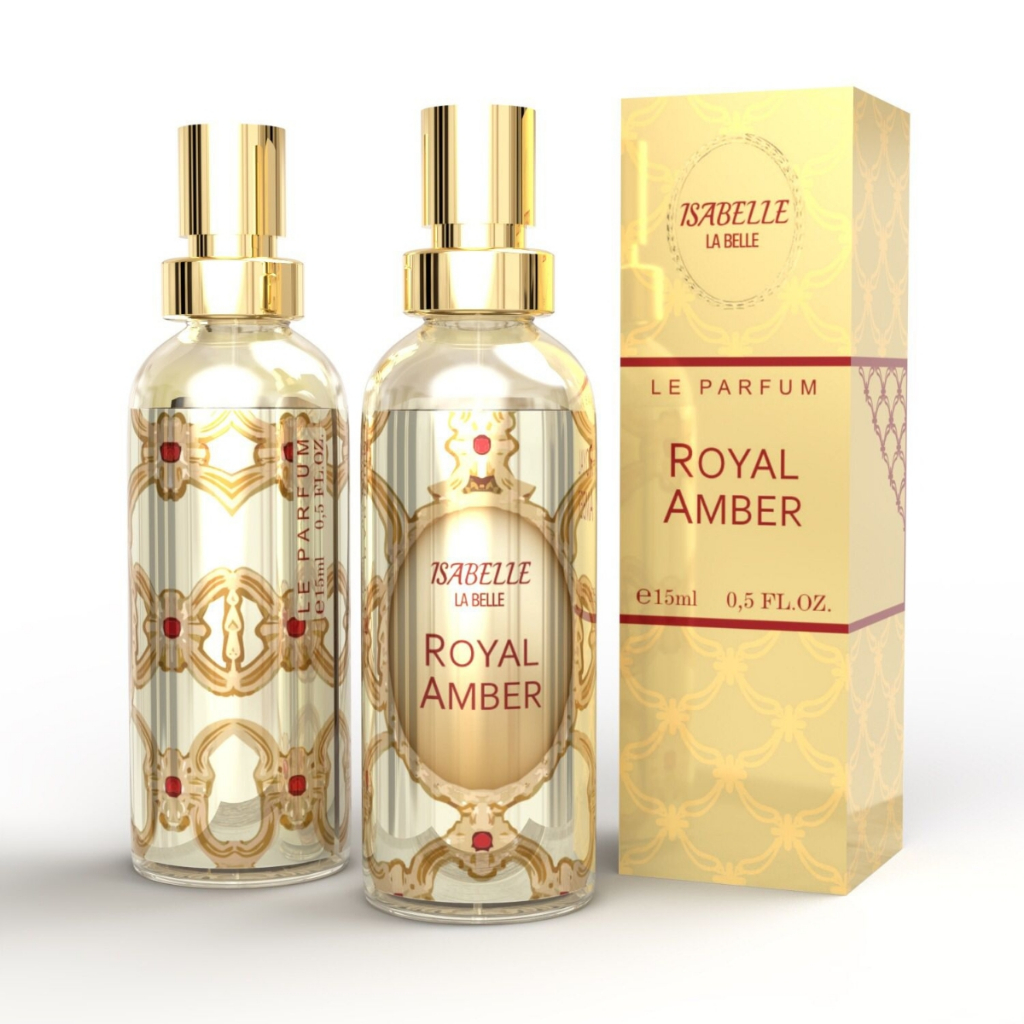 Perfume Royal Amber Parfum Isabelle La Belle 15ml | Shopee Brasil