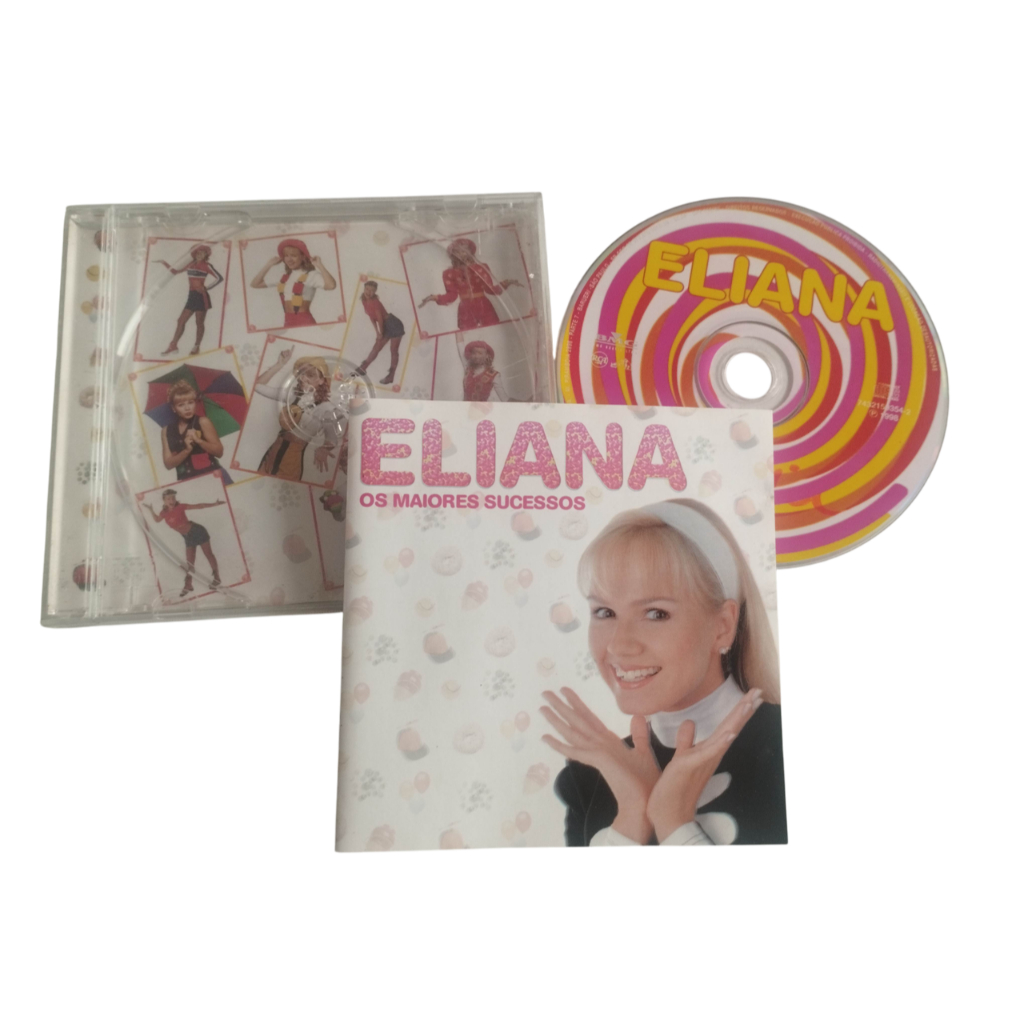 Cd - Eliana - Os Maiores Sucessos | Shopee Brasil