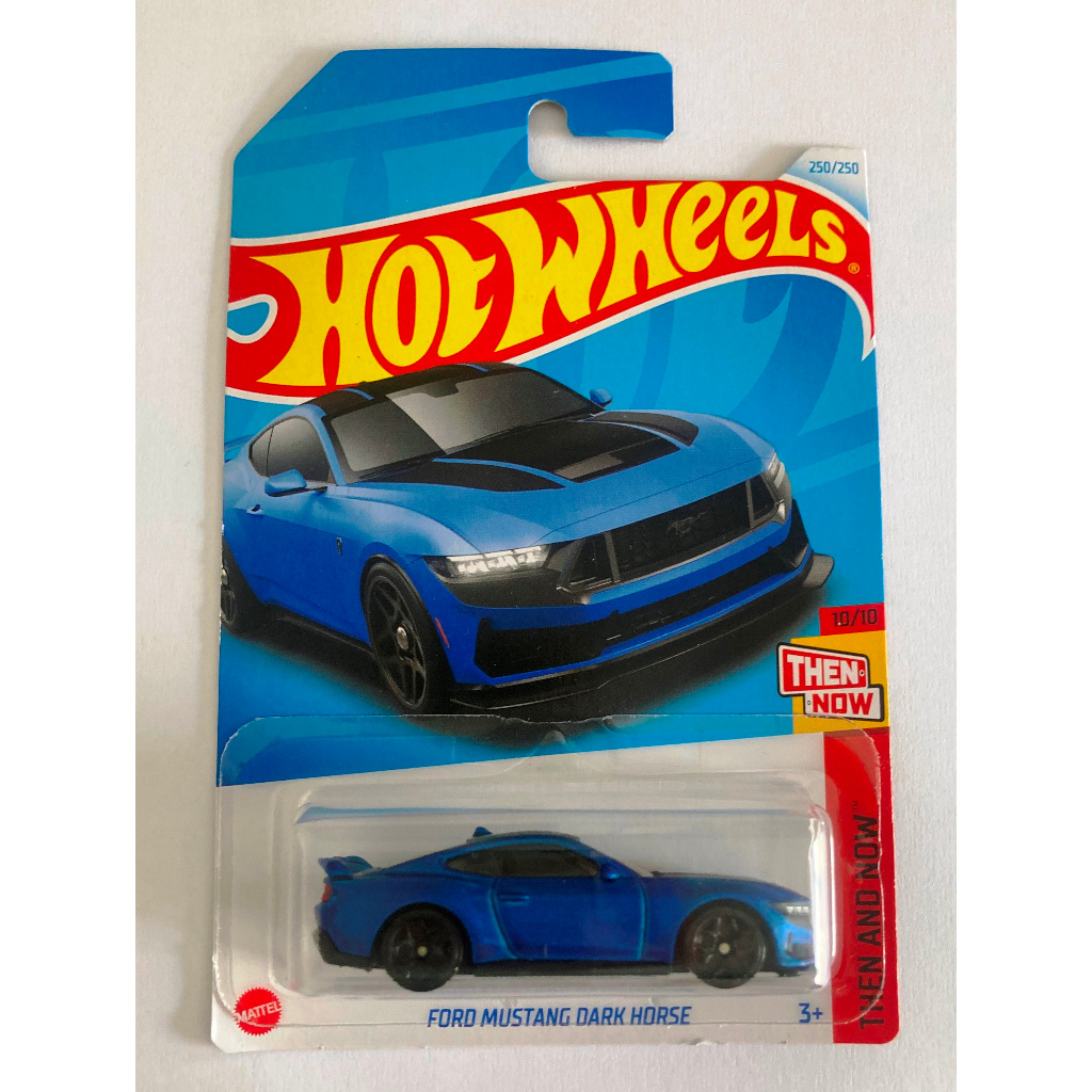 Hot Wheels Mainline 2024 - Ford Mustang Dark Horse | Shopee Brasil