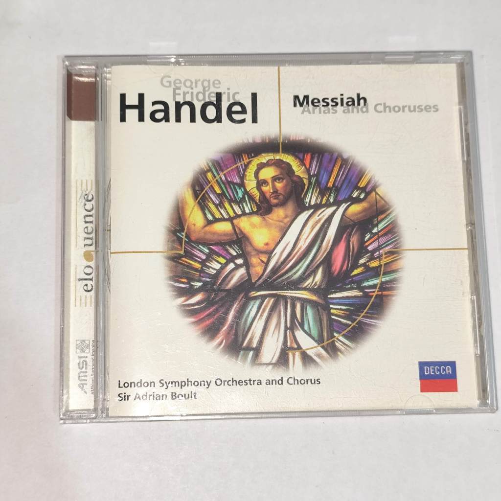 CD George Frideric Handel: Messiah Arias and Choruses - Importado ...