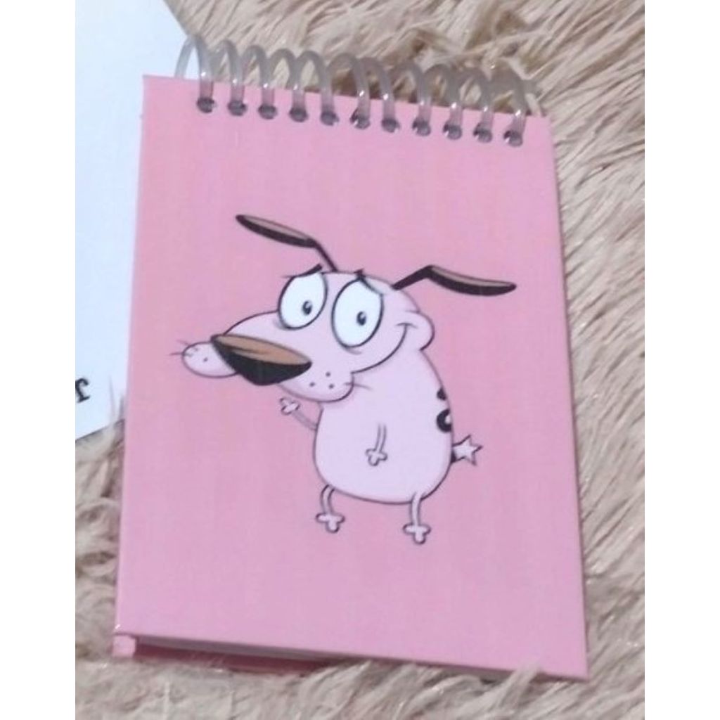 BLOCO ANOTAÇÕES 8x11 - DESENHOS ANIMADOS - CORAGEM O CÃO COVARDE ...