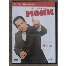 dvd monk-6 temporada. | Shopee Brasil