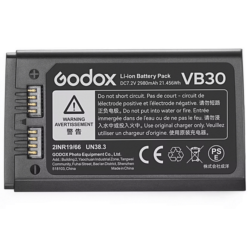Bateria P/flash Godox Vb30 P/godox V1 Pro/v1/v860lll | Shopee Brasil