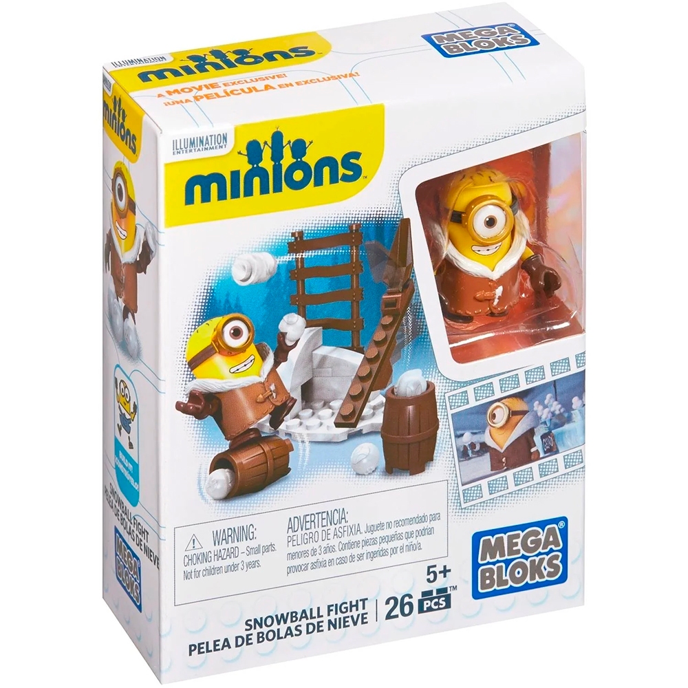 Minion Bola de Neve - Meu Malvado Favorito Brinquedo Blocos de Montar ...