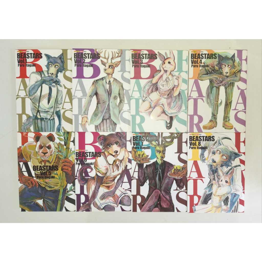 Mangá Beastars Panini Volumes Avulsos | Shopee Brasil