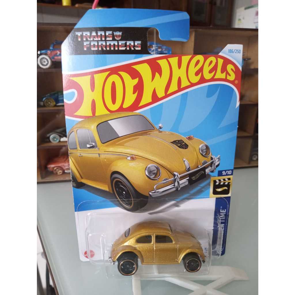 Hot Wheels Fusca, beetle Bumblebee transformers | Shopee Brasil