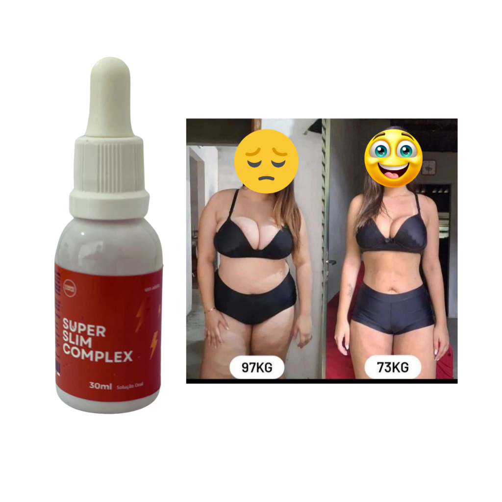 20 Gotas ao Dia para Transformar sua Vida: Experimente Super Slim Complex | Shopee Brasil
