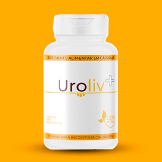 1 Un Uroliv - 60 Cápsulas - Envio Imediato - Para Infecção Urinária ...