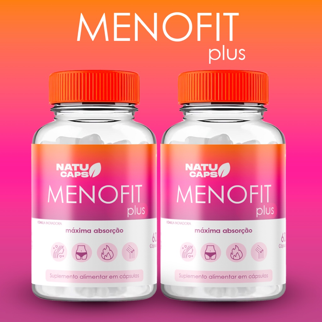 2 Un MenoFit Plus - 120 Cápsulas - Envio Imediato | Shopee Brasil