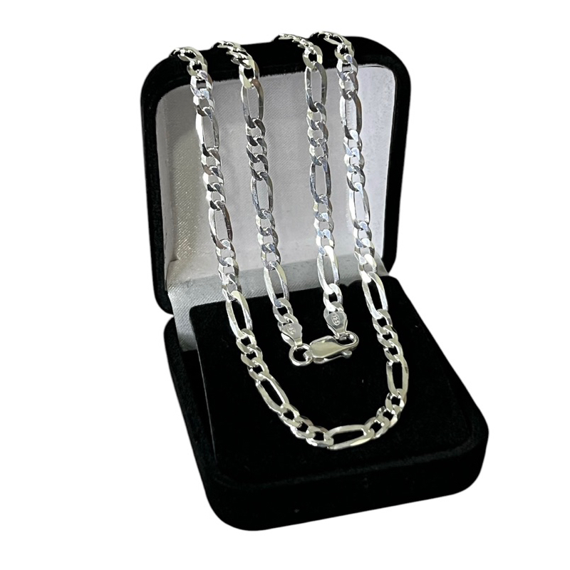 Corrente Masculina 3x1 de Prata 925 4mm 60/ 70cm. Jóias de alta qualidade. | Shopee Brasil