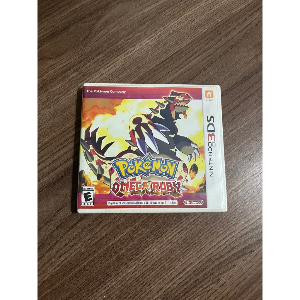 Pokemon Omega Ruby Original Nintendo 3DS Midia Fisica | Shopee Brasil