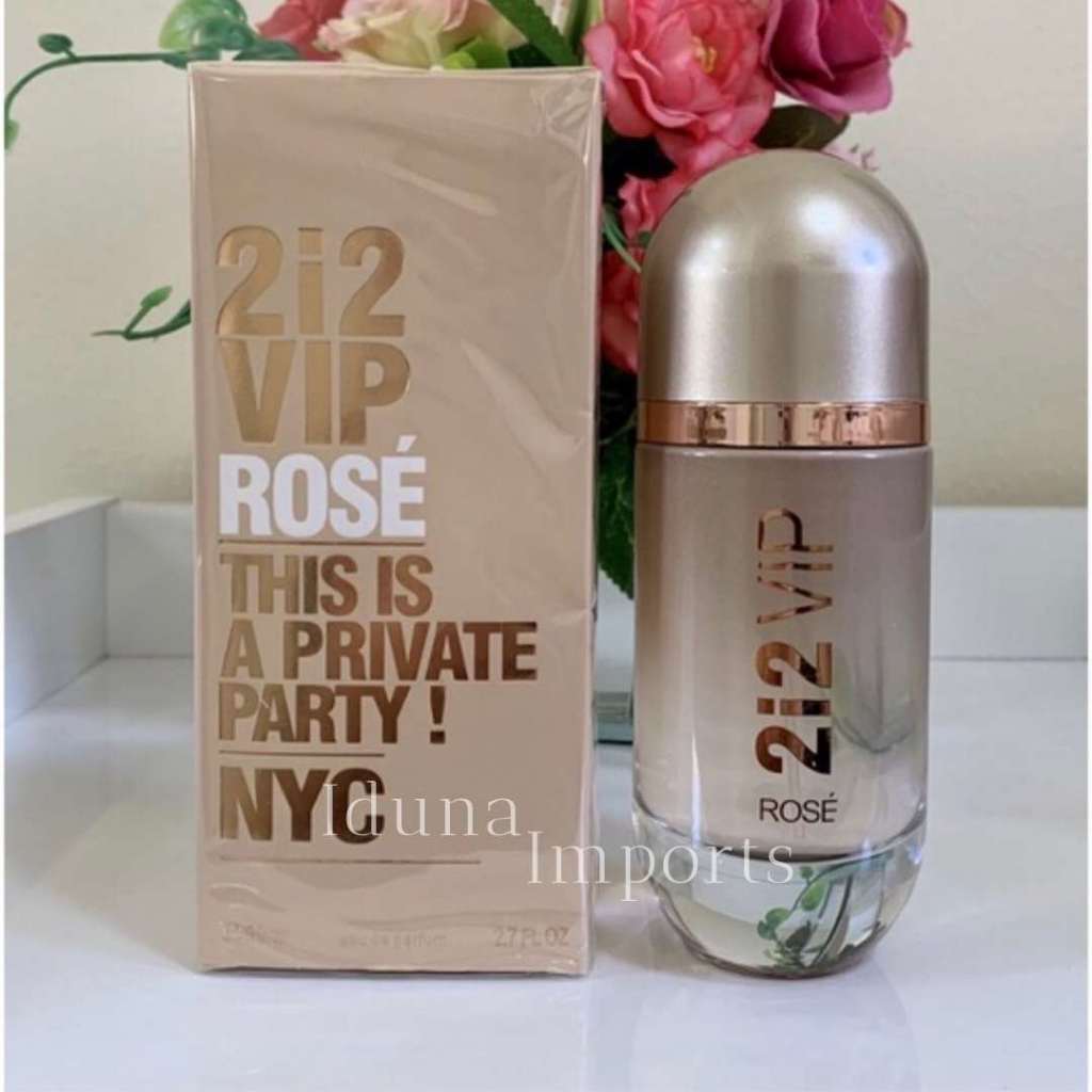 Perfume 2i2 Vip Rose Feminino Eau de Toiellett 80ml - Fotos Reais ...