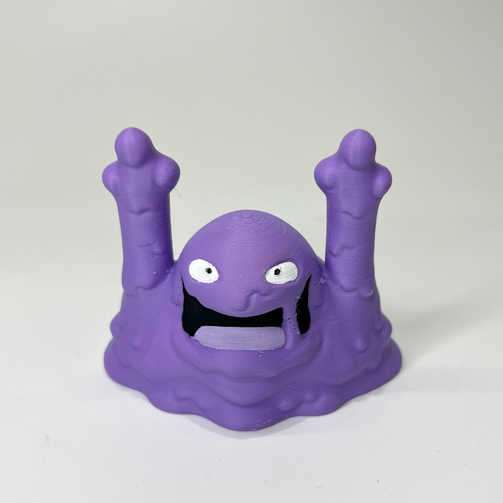 Miniatura Pokemon MUK 5cm - Impressão 3d | Shopee Brasil