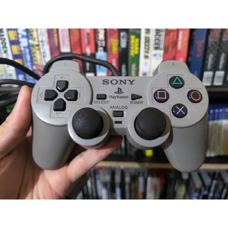 Controle Ps1 Playstation 1 Fat Original Dual Shock | Shopee Brasil