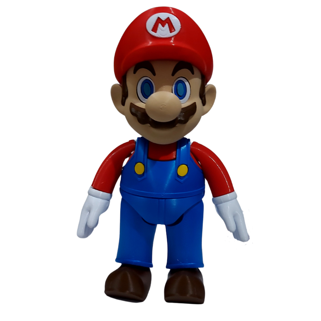 Super Mario - Boneco Articulado 25 cm Action Figure | Shopee Brasil