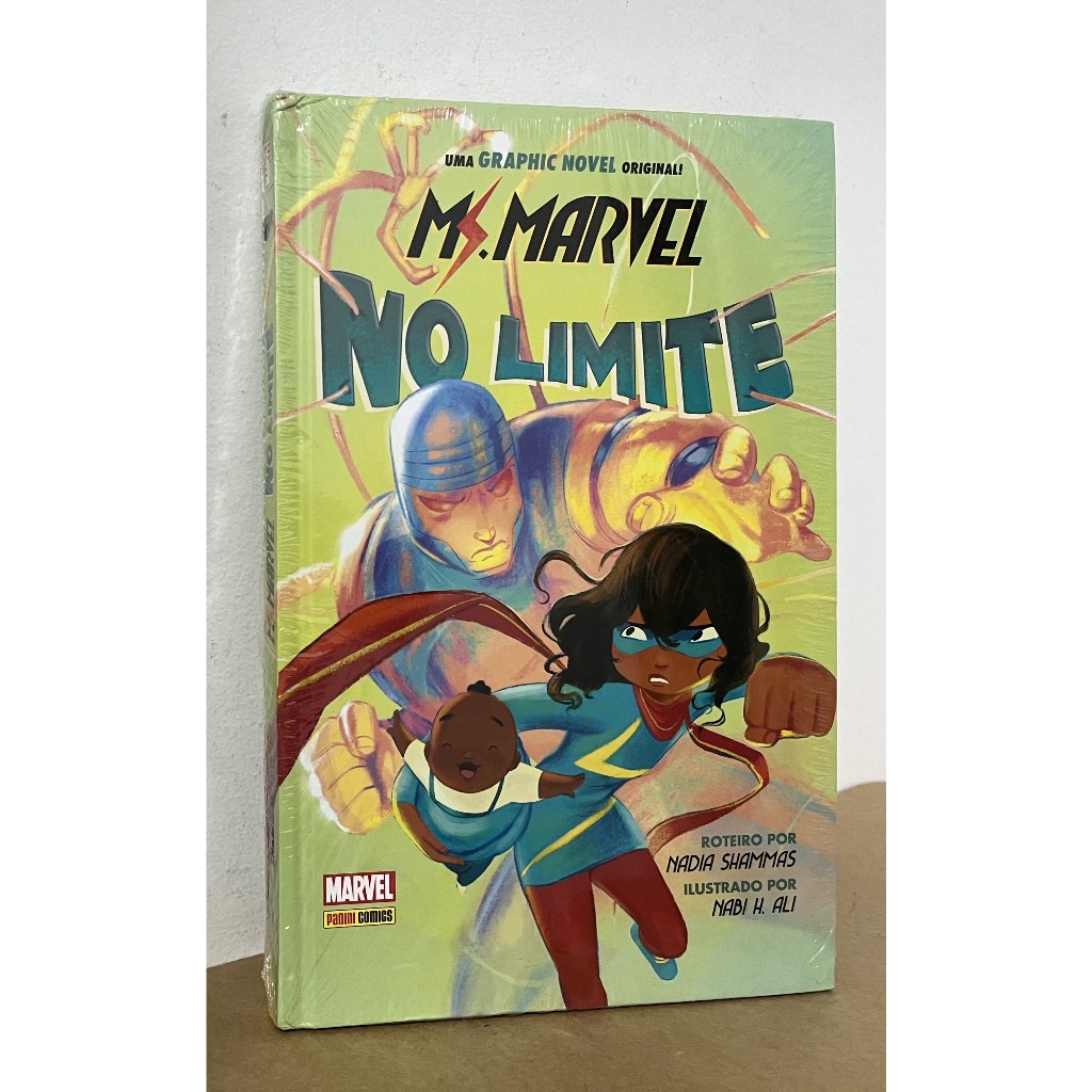 HQ Ms. Marvel: no Limite ( Capa Dura ) -- Nadia Shammas - Nabi H. Ali ...