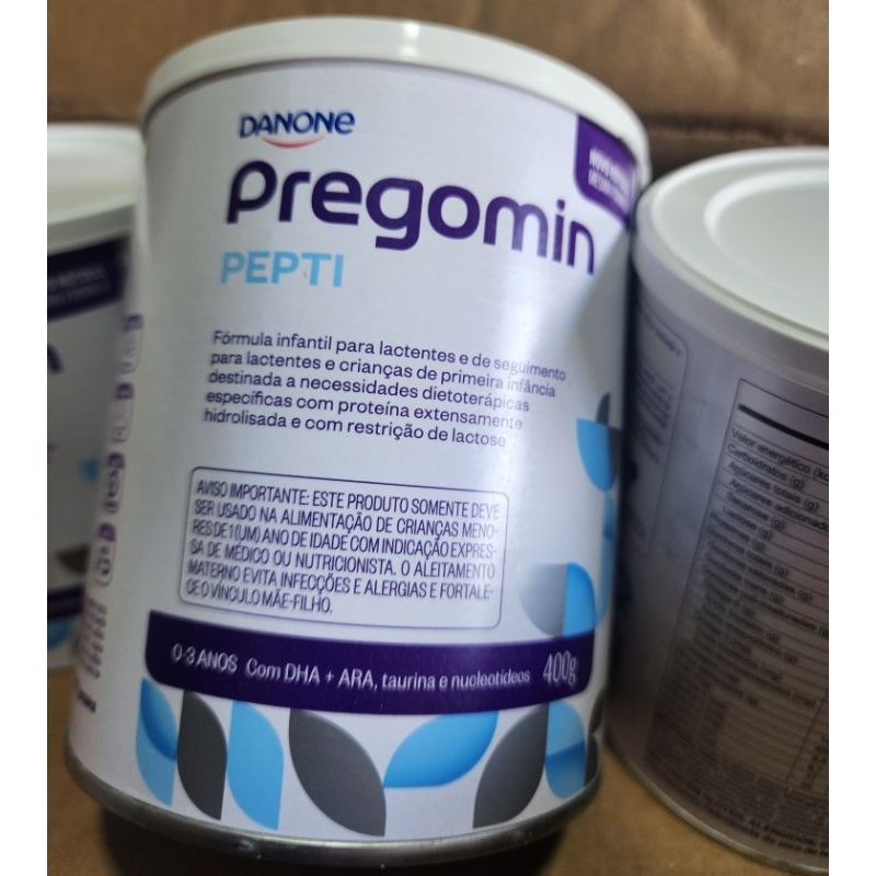 12 Fórmulas Pregomin Pepti 400g 2025 a 2026 DANONE APLV Fórmula Saúde ...