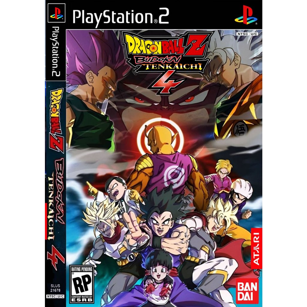 Dragon Ball Budokai Tenkaichi 4 V4 Dublado - Ps2 | Shopee Brasil