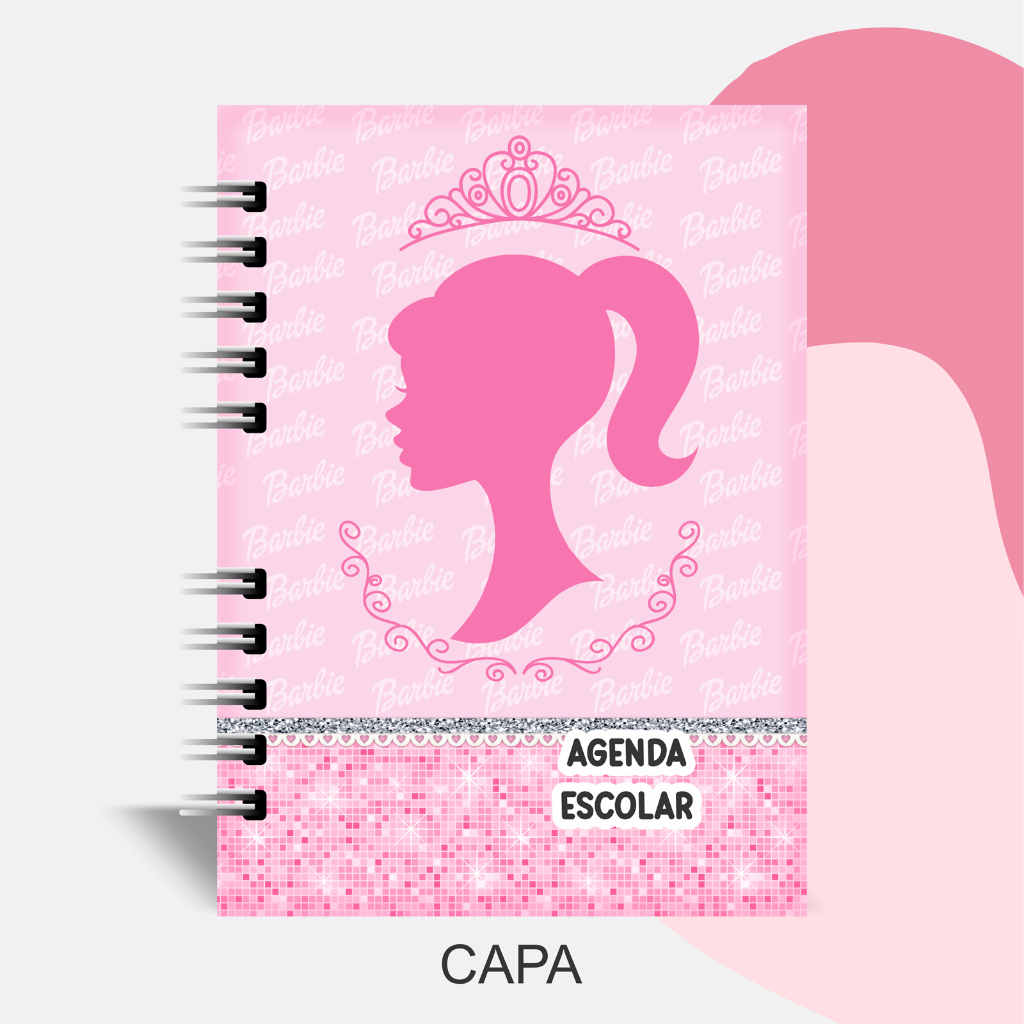 AGENDA BARBIE PERSONALIZADA COM NOME 2026 | Shopee Brasil
