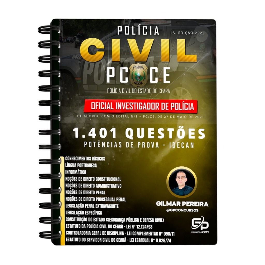 1.401 Questões Potenciais de Prova - PCCE 2025 | Shopee Brasil