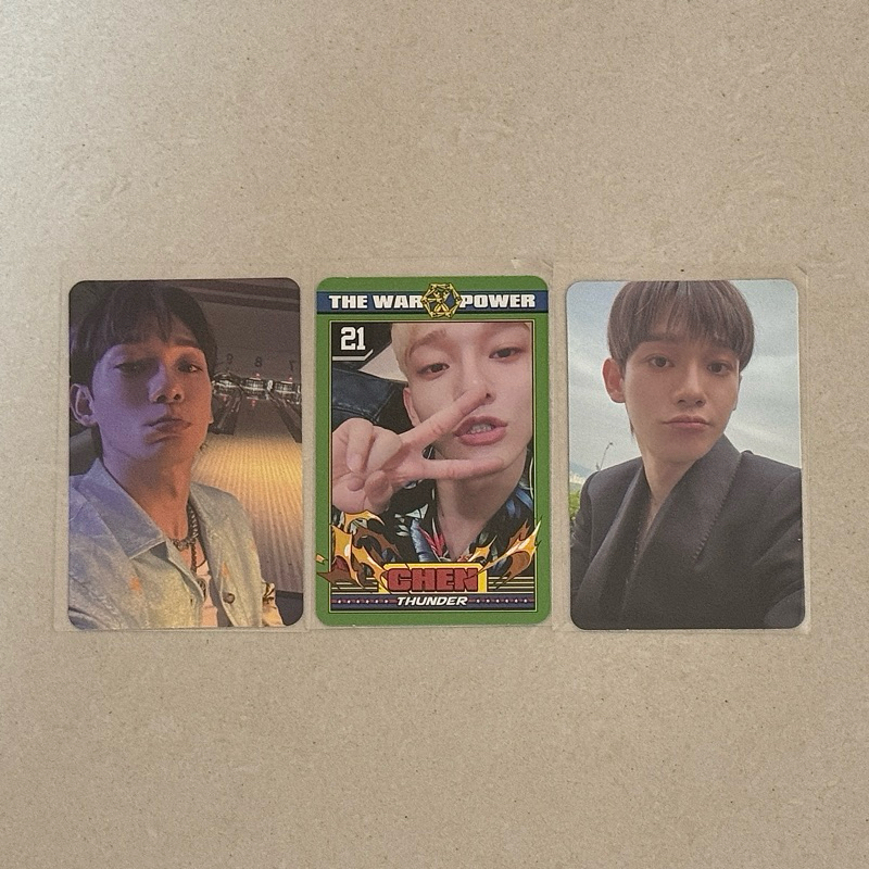 OFICIAIS EXO CHEN ALBUM PHOTOCARD | Shopee Brasil