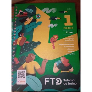Sistema de ensino FTD 7° MÓDULO 1 (NOVO) 2025 | Shopee Brasil