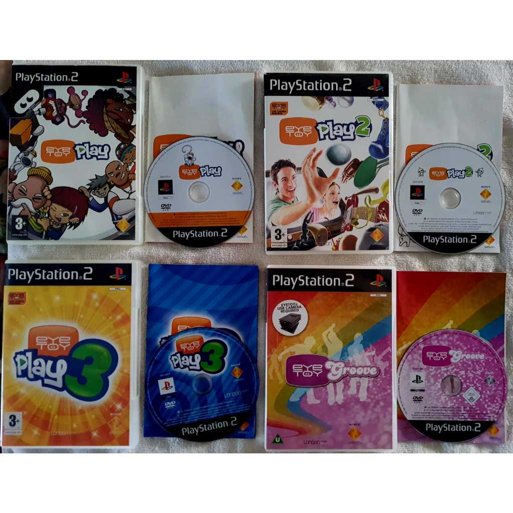 Playstation 2 Eye Toy Play Coleção | Shopee Brasil