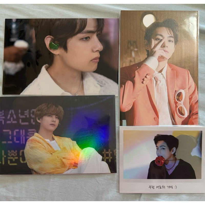 BTS TAEHYUNG V POSTCARD SET | Shopee Brasil
