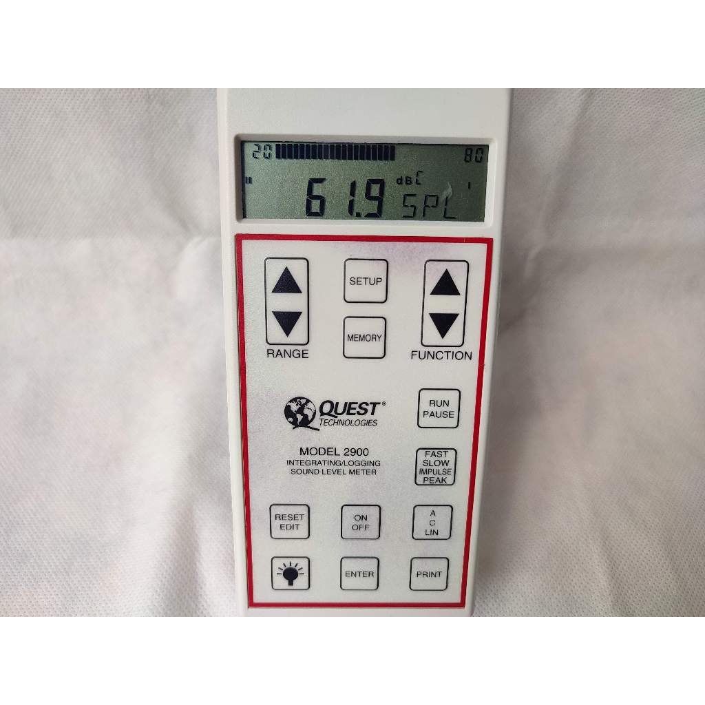 Decibelimetro Quest 2900 Sound Level Meter. | Shopee Brasil
