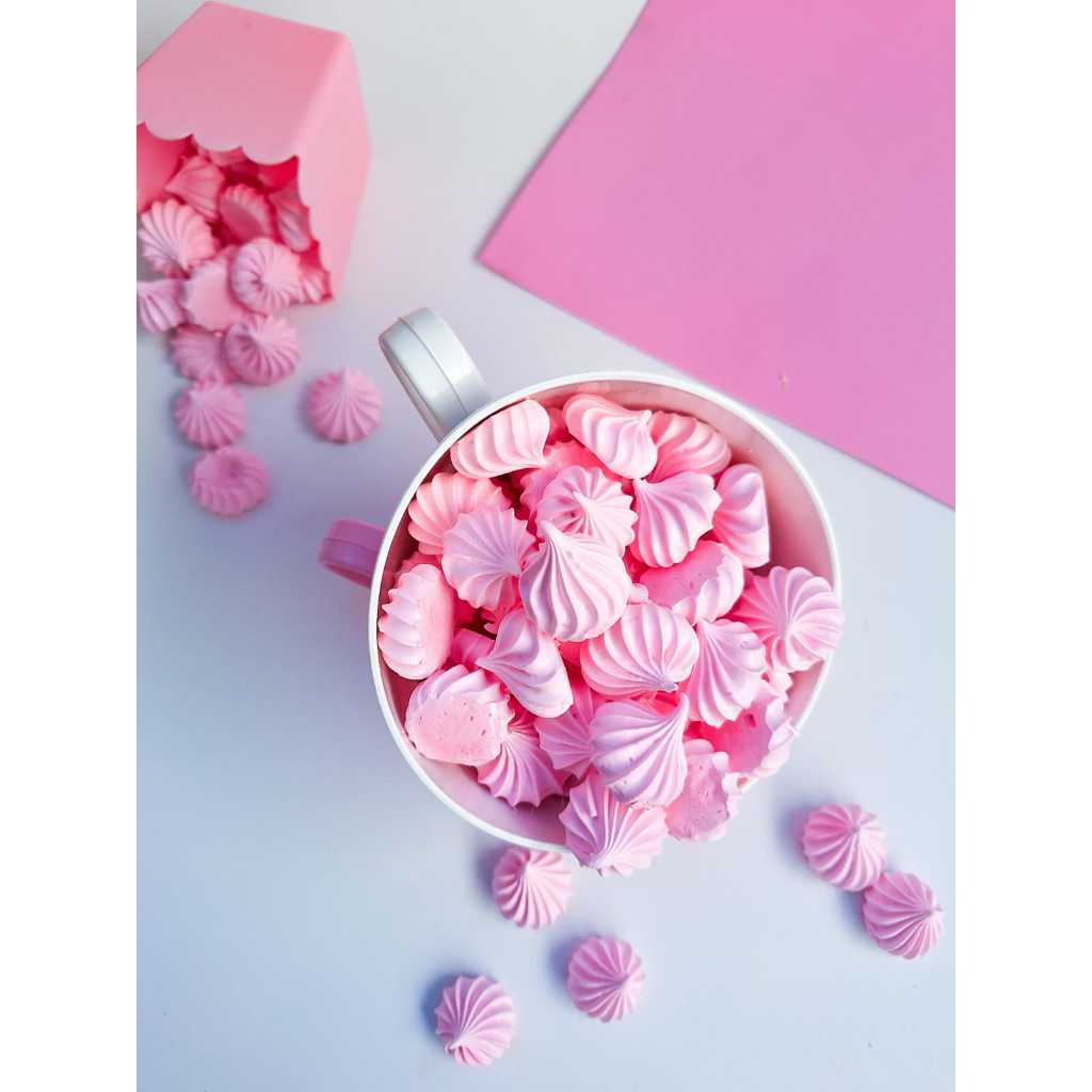 Mini Suspiro Gourmet Tradicional Kit Com 200 Mini Suspiros Colorido ...