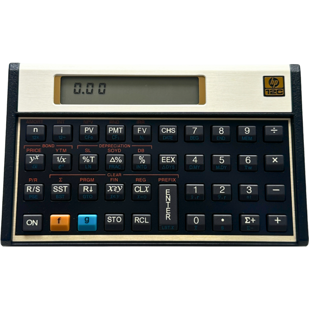 Calculadora HP 12C Gold Financeira: 120 Funções, Alta Precisão e Design ...