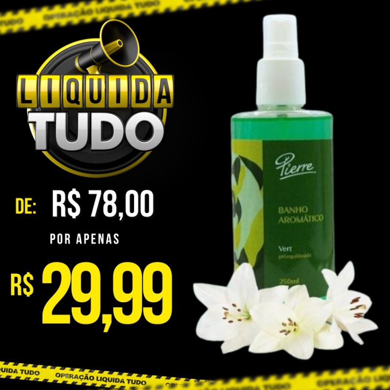 Banho Aromático 250ml- Pierre Vert - Pierre Alexander | Shopee Brasil