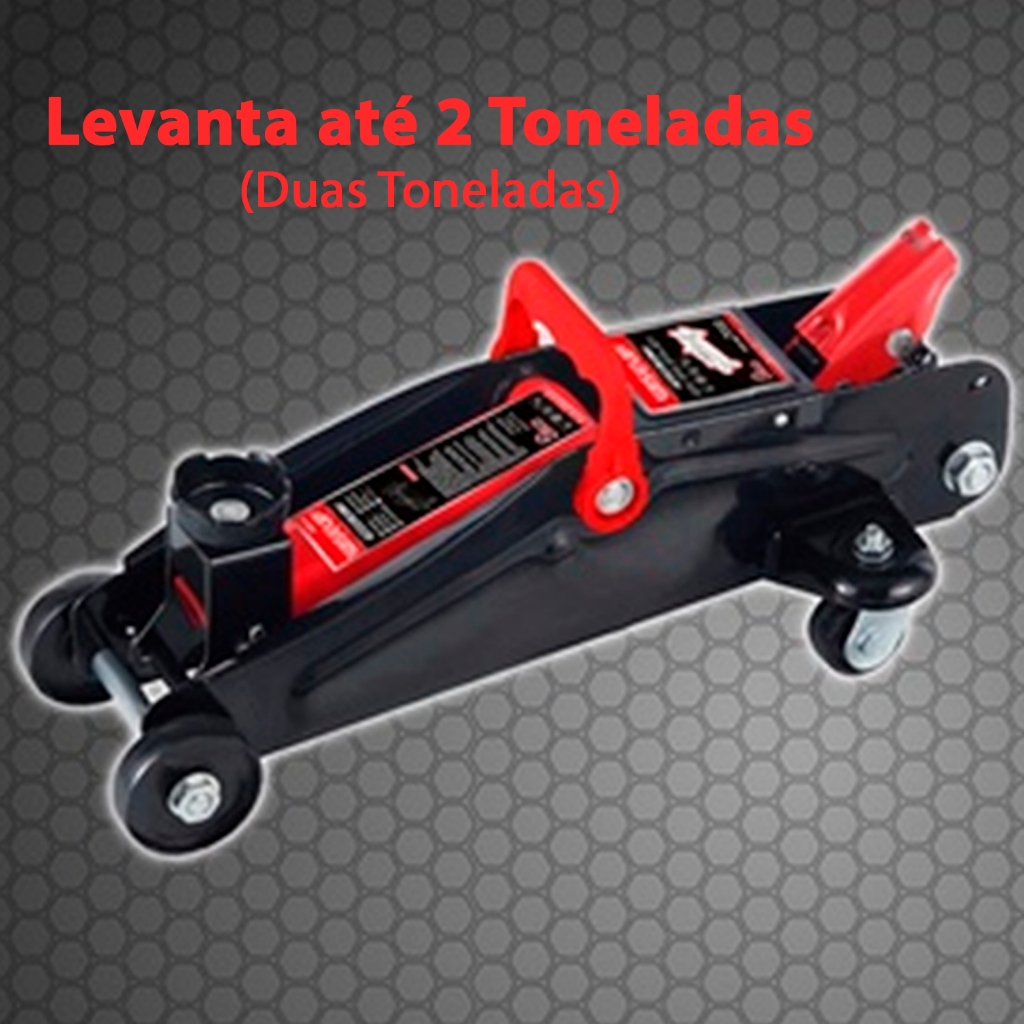 Macaco Hidraulico Jacaré 2t Jacarezinho WISEUP Profissional para Carro ...